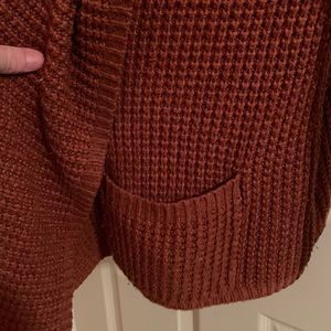 Mossimo Supply Co. | Sweaters | Dark Maroon Mossimo Cardigan With ...